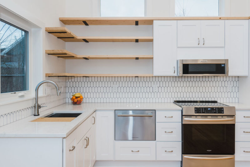 Vaulted ADU with Loft in Portland by SQFT Studios
